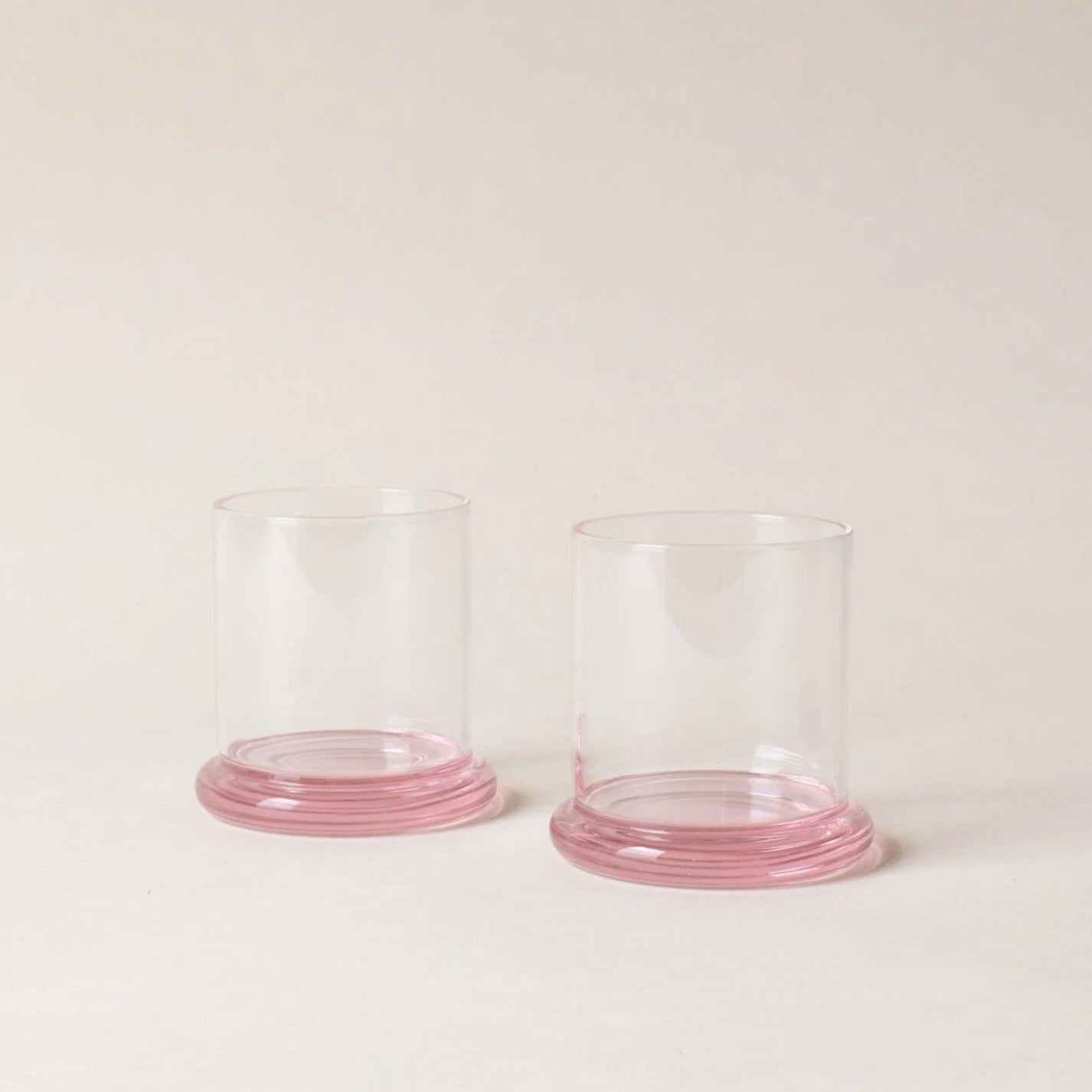 Sophie Lou Jacobsen, Drinking Glass Set, Fritter Tumbler, Pink – DOMA